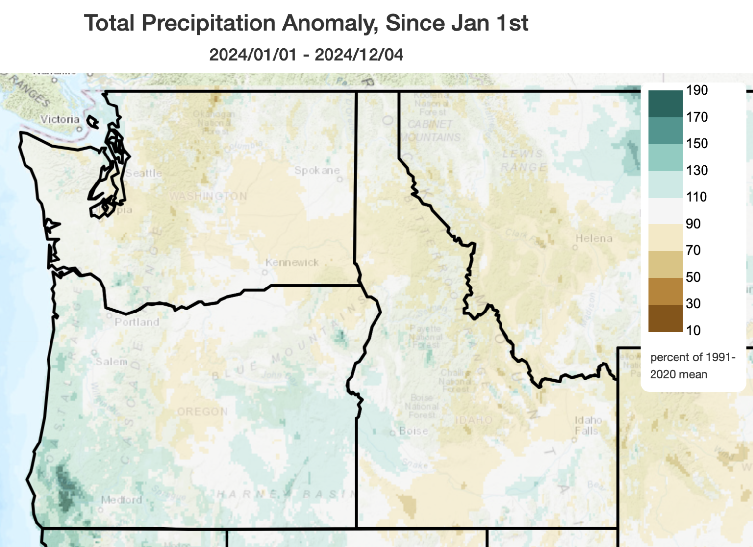 Data and Tools Library | Washington State Climate Office