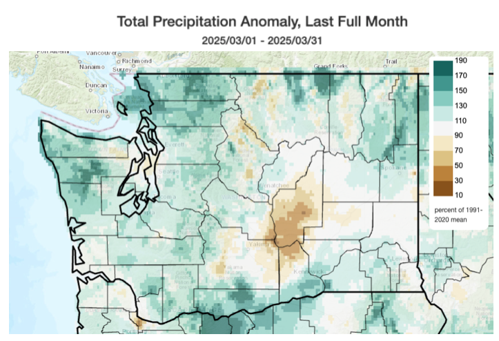 March 2025 Climate Summary