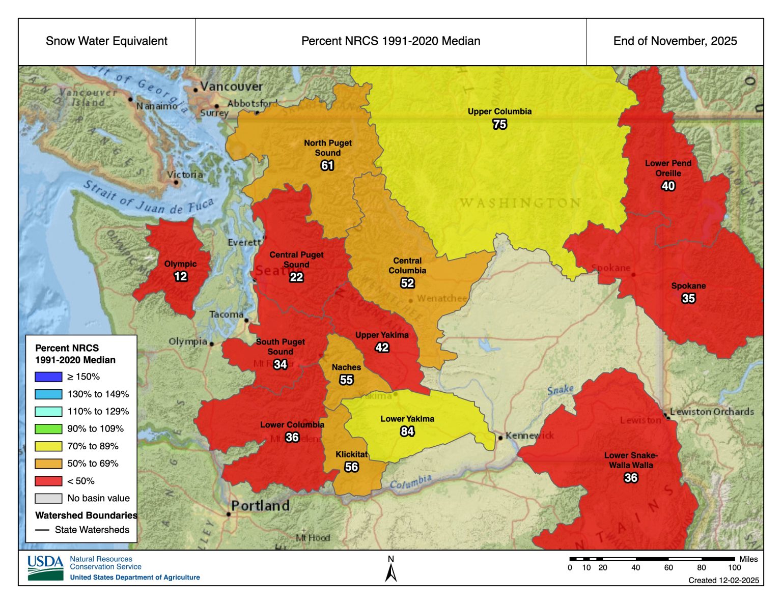 November 2025 Drought and Snowpack Update